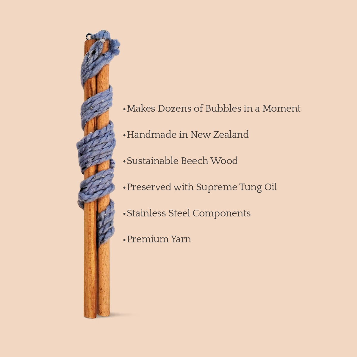 Junior Windy Day Wand – Giant Bubbles by Tinka